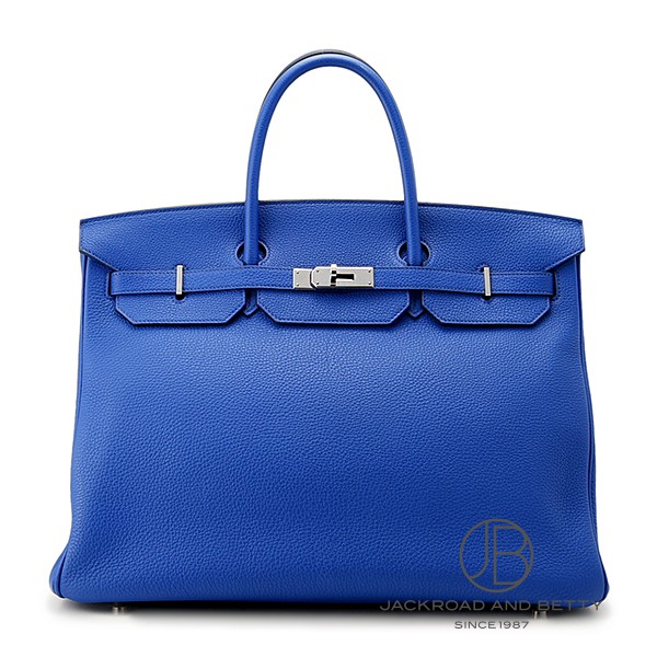 Hermes blue bag store